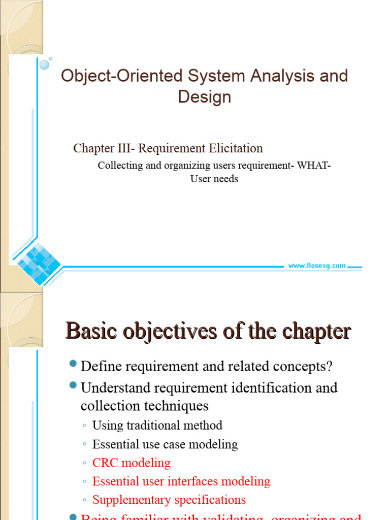 Object Oriented SAD-3 Part II | PDF | User Interface | Use Case