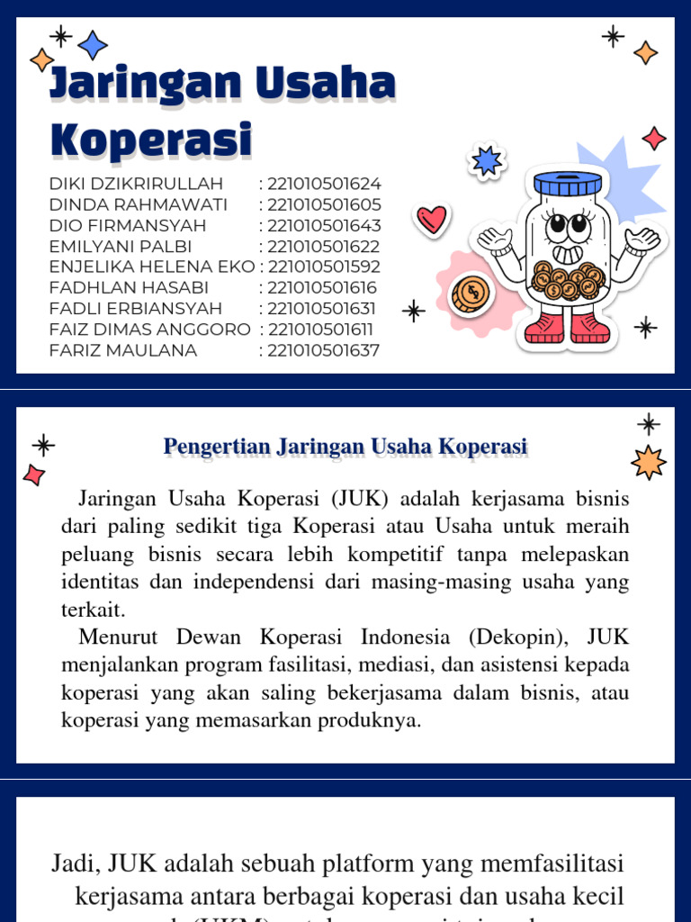 Manfaat dan Struktur Jaringan Usaha Koperasi | PDF | Karier & Perkembangan