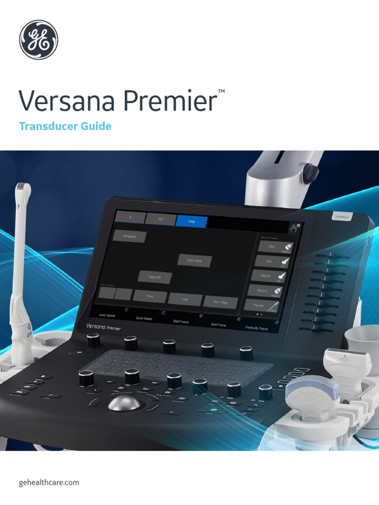 Versana Premier Transducer Guide R2 | PDF | Medical Specialties | Medicine