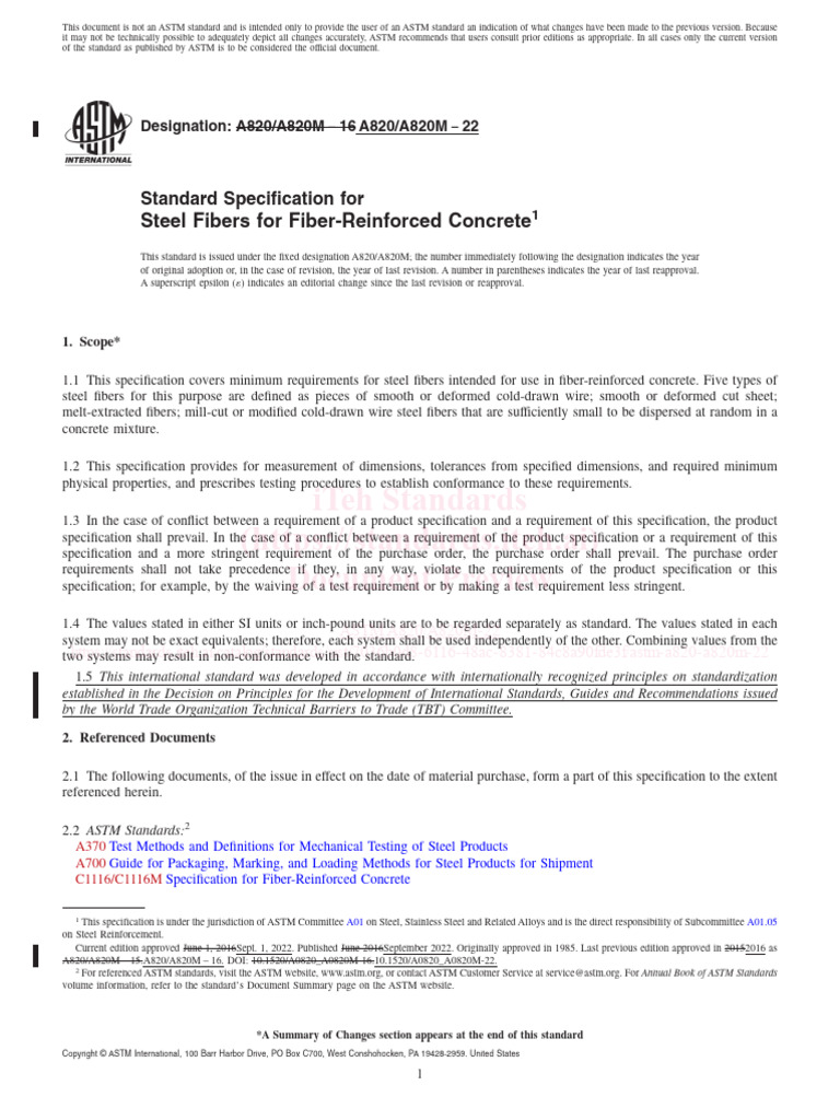ASTM-A820-A820M-22 | PDF | Ultimate Tensile Strength | Specification ...