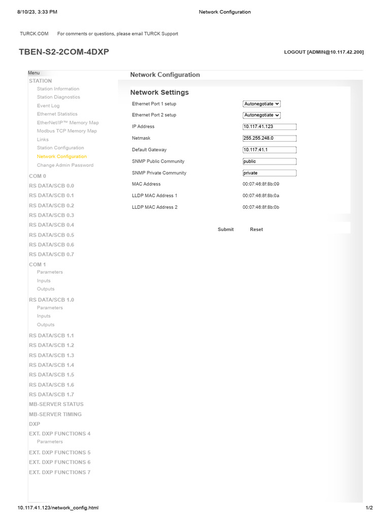 Network Configuration | PDF | Computer Network | Telecommunications