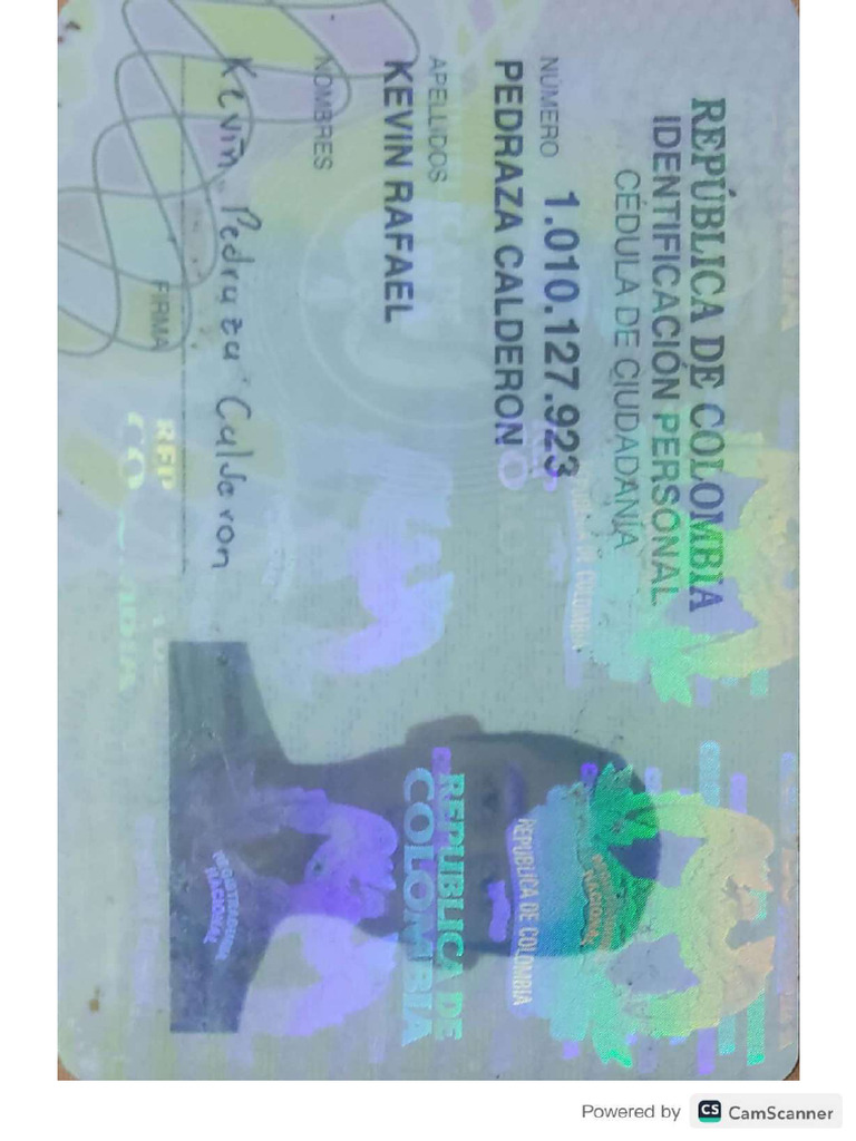 CEDULA KEVIN PEDRAZA Compressed Compressed | PDF