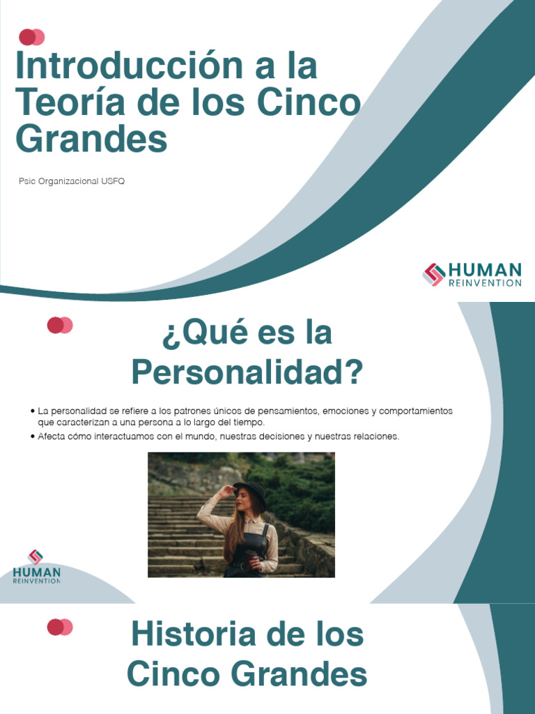 BIG FIVE Personality | PDF | Las emociones | Ciencia cognitiva