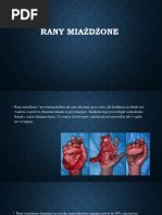 Rany, Krwawienia I Krwotoki | PDF