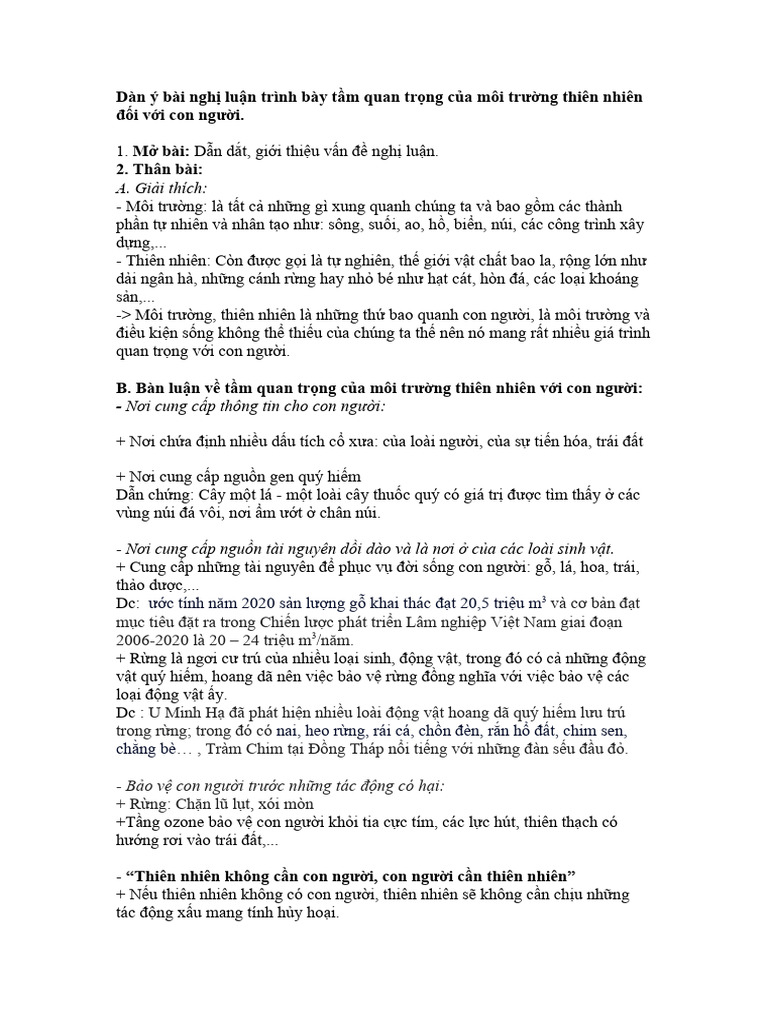 2 Bài Văn NLVH NLXH | PDF