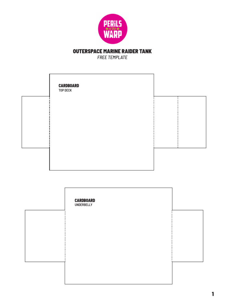 Land Raider Template | PDF
