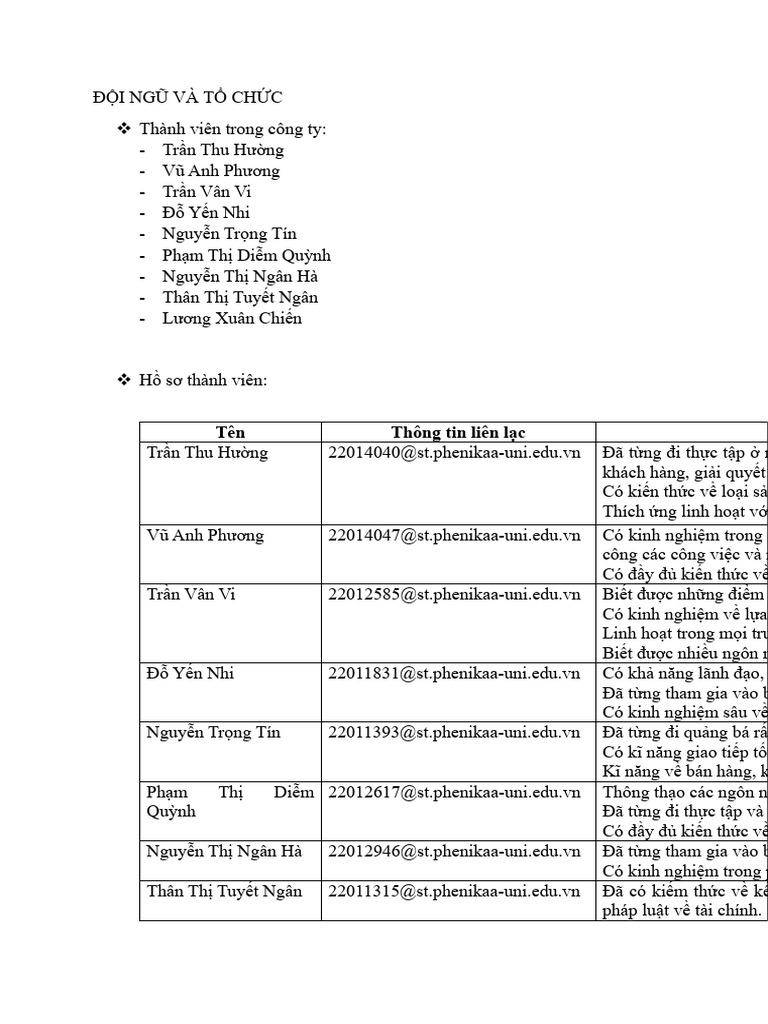 Đ I Ngũ Và T CH C (KNKN) | PDF