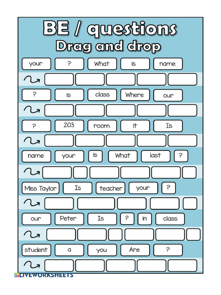 WH-QUESTION VERB BE | PDF