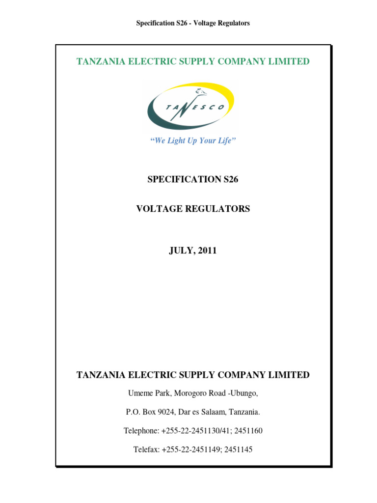 S26 - Voltage Regulators - Reviewed | PDF | Insulator (Electricity ...