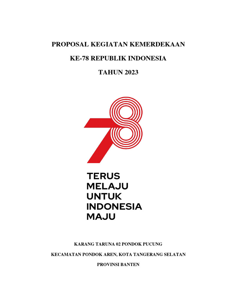 Proposal Kegiatan 17 Agustus | PDF