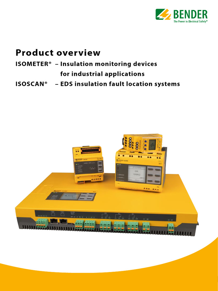 ProductOverview-Isometer B en | PDF | Alternating Current | Direct Current