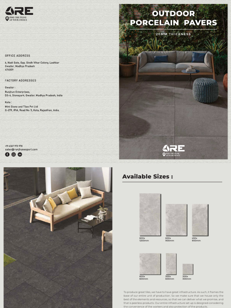 Porcelain Tiles Catalogue PDF | PDF | Tile | Building Engineering