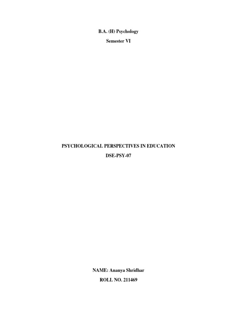 PE Assignment | PDF | Educational Assessment | Classroom Management