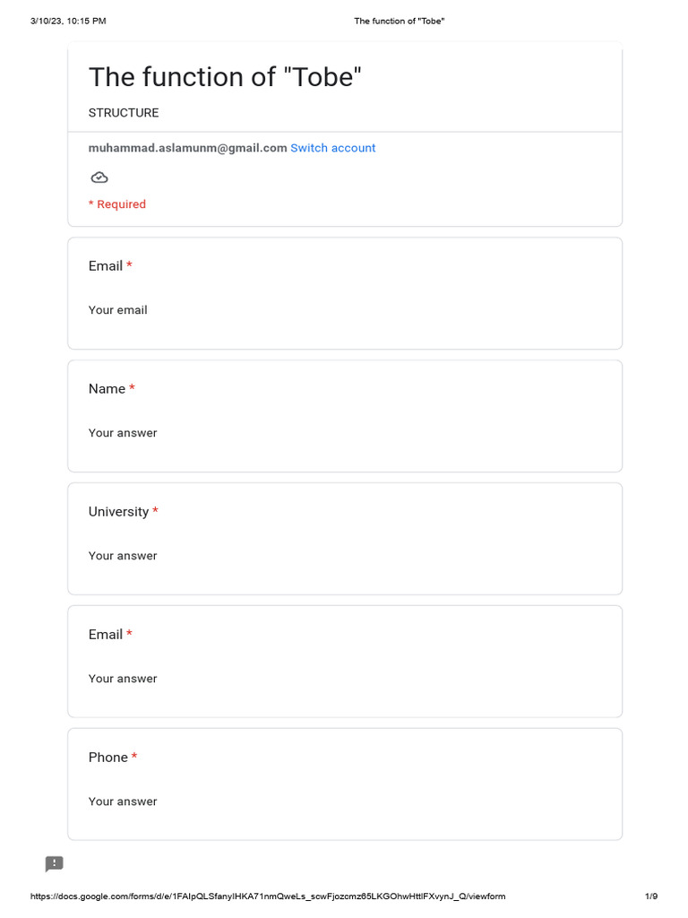 Understanding the Function of "Tobe" | PDF