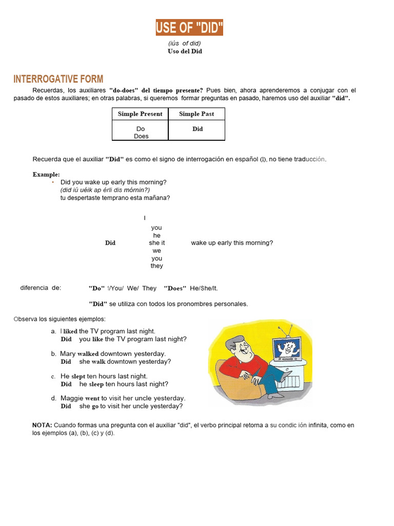 Ingles Did | PDF