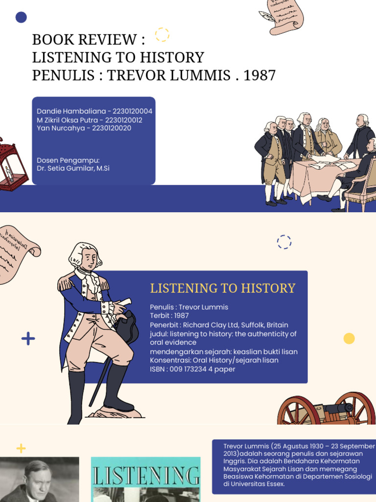 Listening To History: Book Review - Trevor Lummis | PDF | Ilmu Sosial