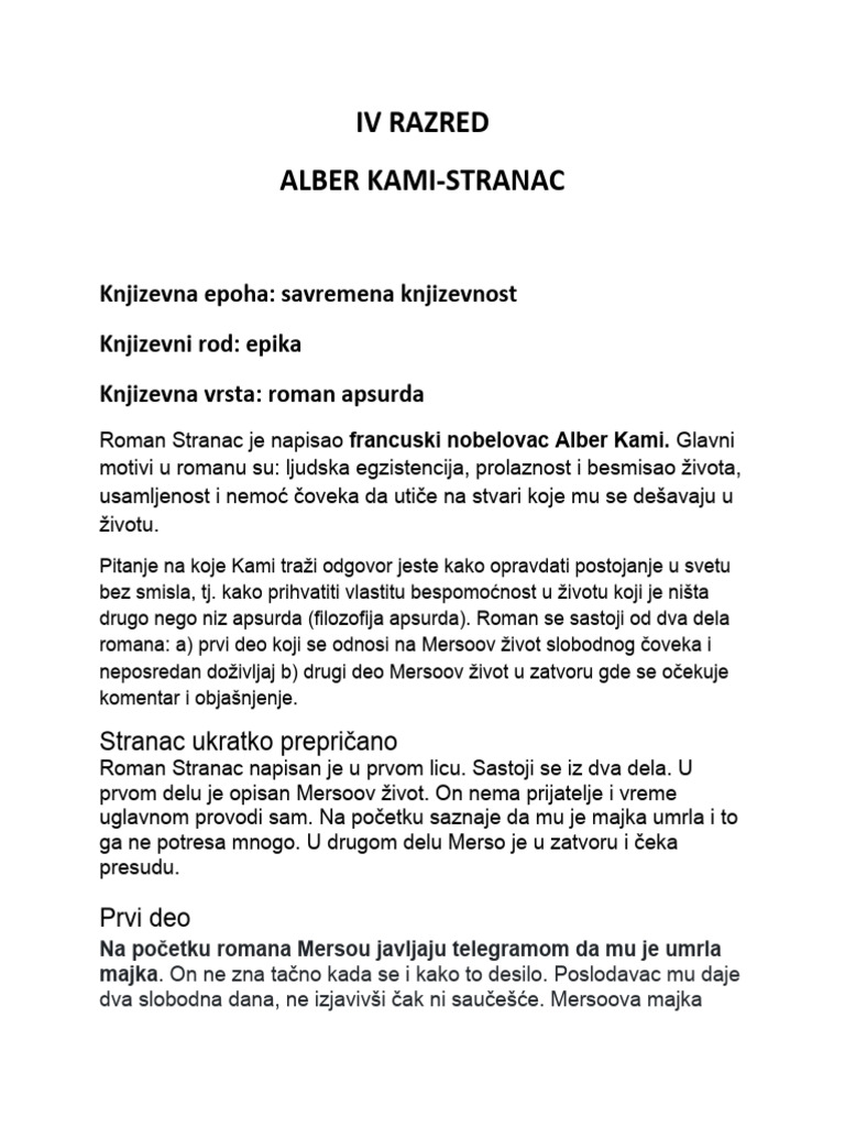 Albert Kami-Stranac | PDF