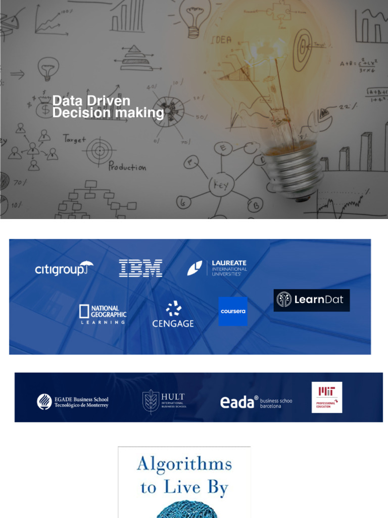 1. Data Driven Decisions | PDF | Cognitive Science | Cognition