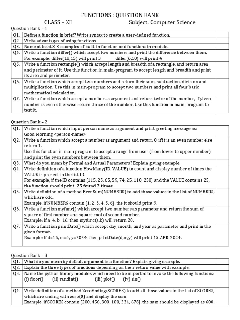 Holiday HW Cs Class 12 | PDF | Python (Programming Language) | Data Type