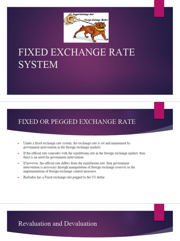 Understanding Fixed Exchange Rate Systems | PDF | Exchange Rate ...