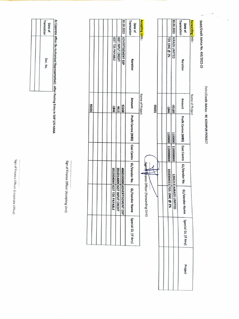 DN 450 | PDF | Payments | Money