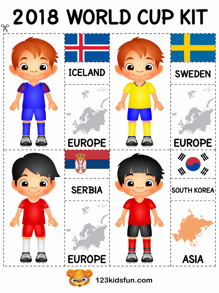 Football World Cup 2018 Kit - 7 | PDF