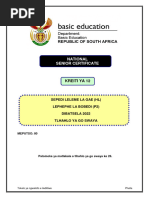 Sepedi HL - MTG - Poems | PDF | Linguistics | Languages