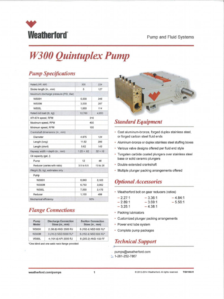 Bomba Quintuplex | PDF