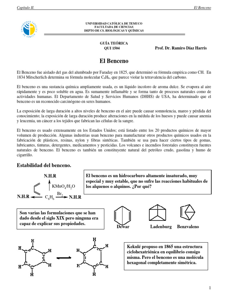 Benceno | PDF | Benceno | Cáncer