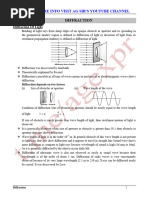 Fresnel Diffraction Explained | PDF | Diffraction | Optics