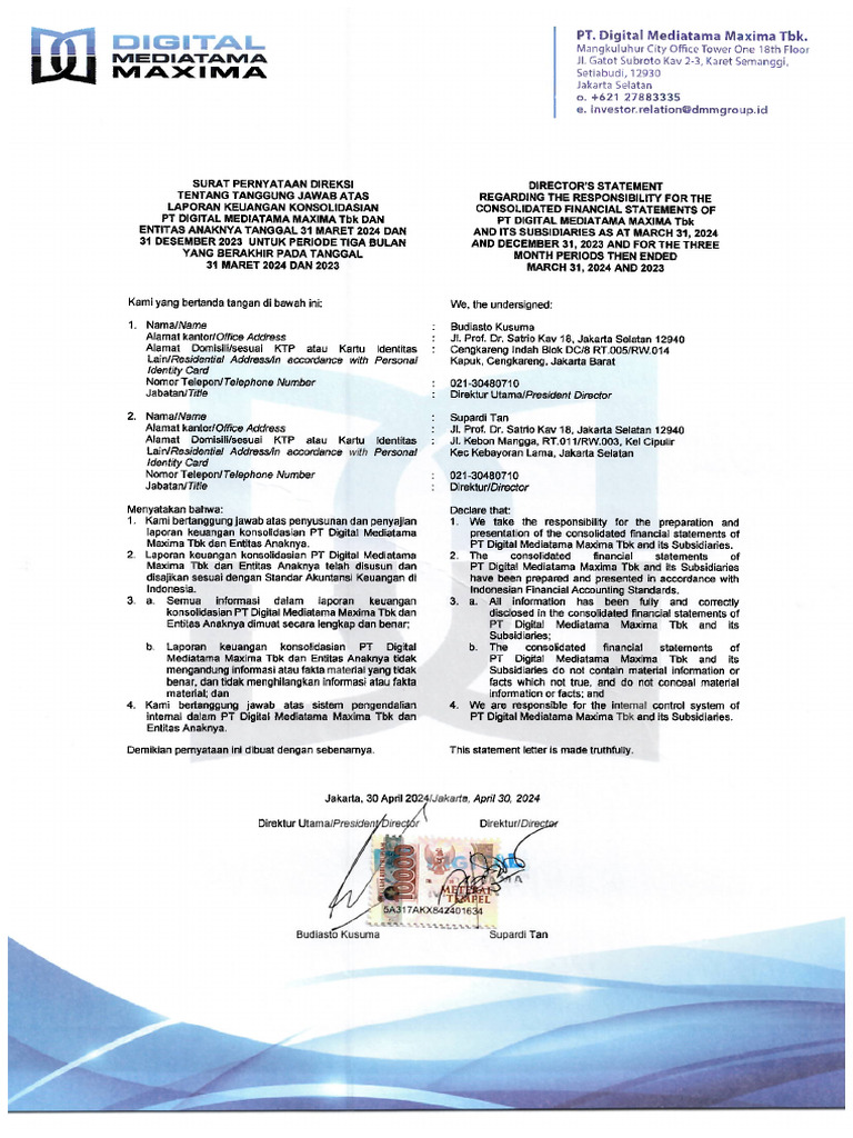 SPD Q1 2024 | PDF