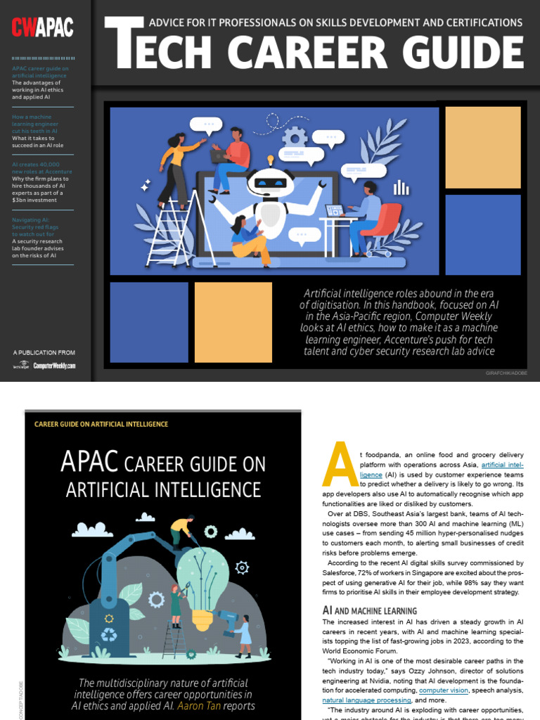 AI Career Guide | PDF | Artificial Intelligence | Intelligence (AI ...
