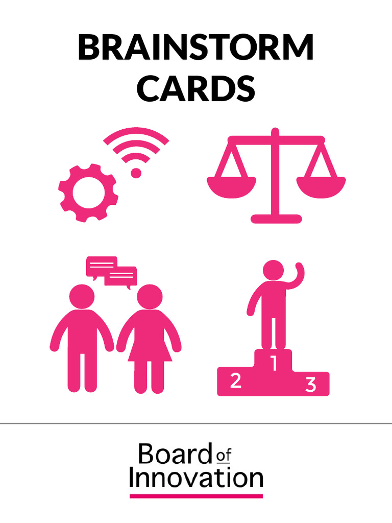 Brainstorm_Cards | PDF | Biometrics | Crowdsourcing