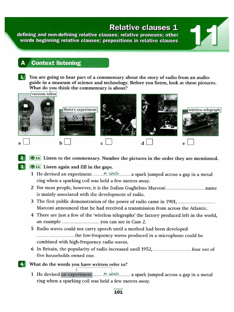 Grammar for CAE _ CPE - relative clauses | PDF