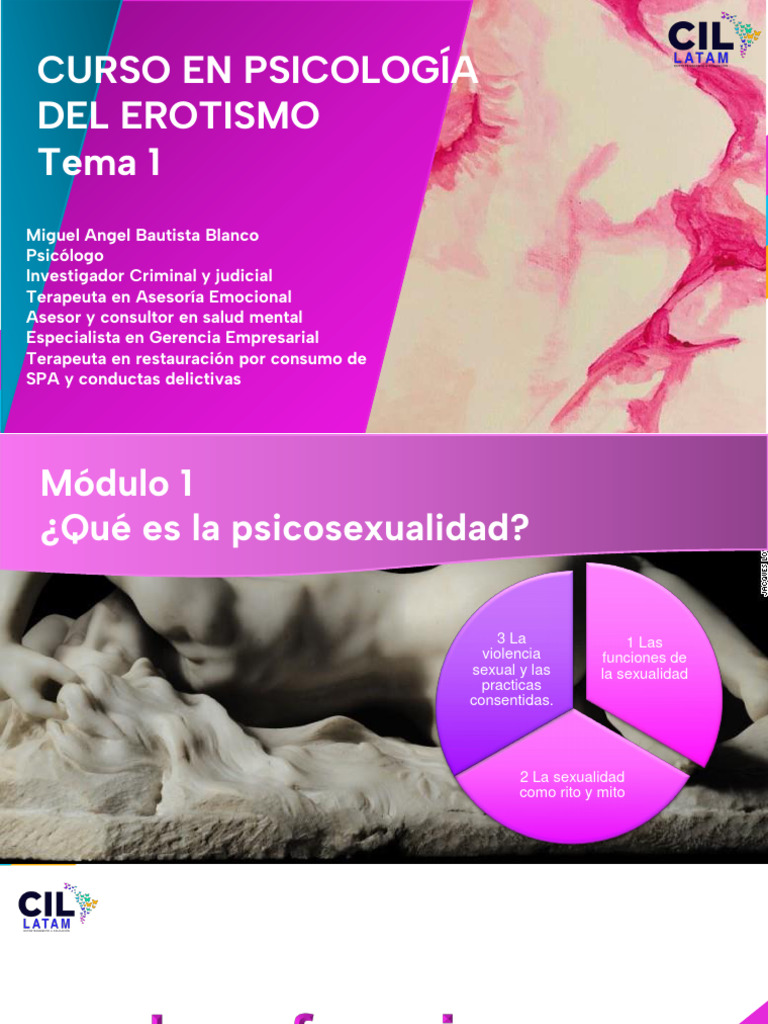 Curso en Psicología Del Erotismo Módulo 1 - Tema 1 | Descargar gratis PDF | La sexualidad humana ...