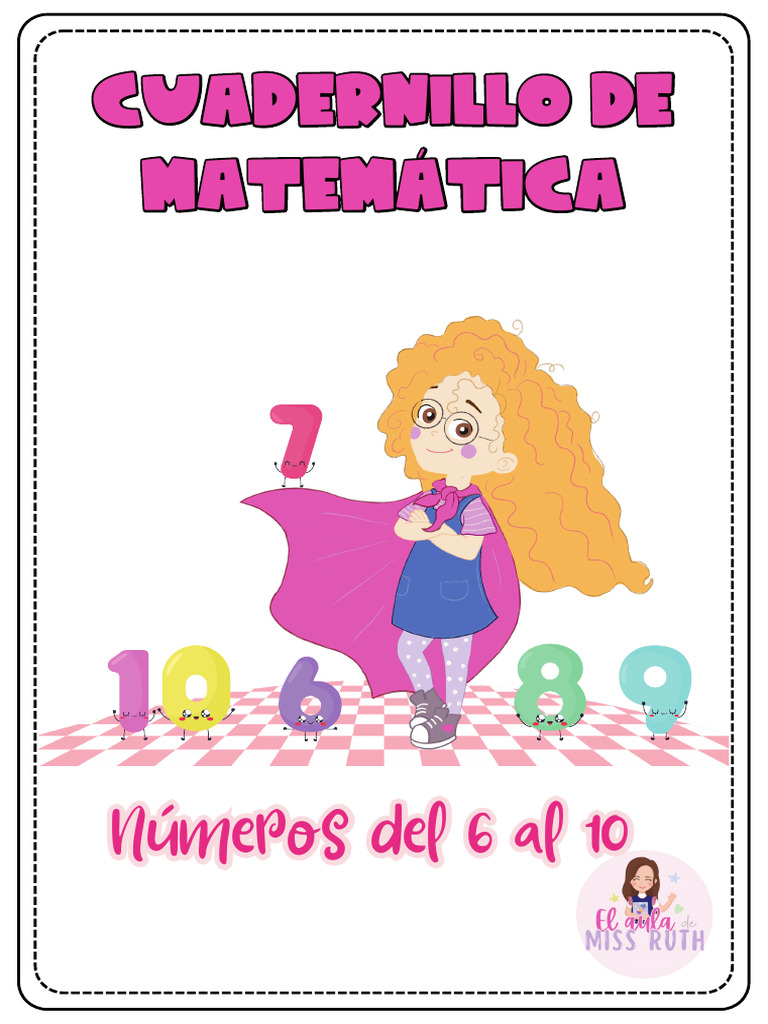 CUADERNILLO NÚMEROS Del 6 Al 10 | PDF