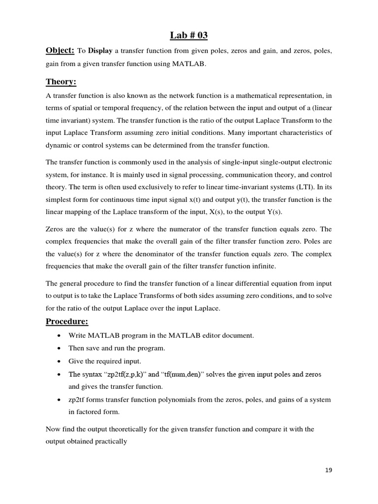 Lab # 3 | PDF | Applied Mathematics | Mathematical Analysis