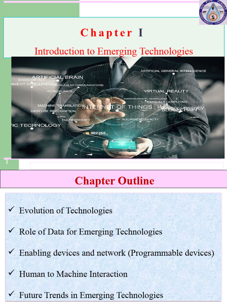 Chapter_One emerging | PDF | Human–Computer Interaction | User Interface