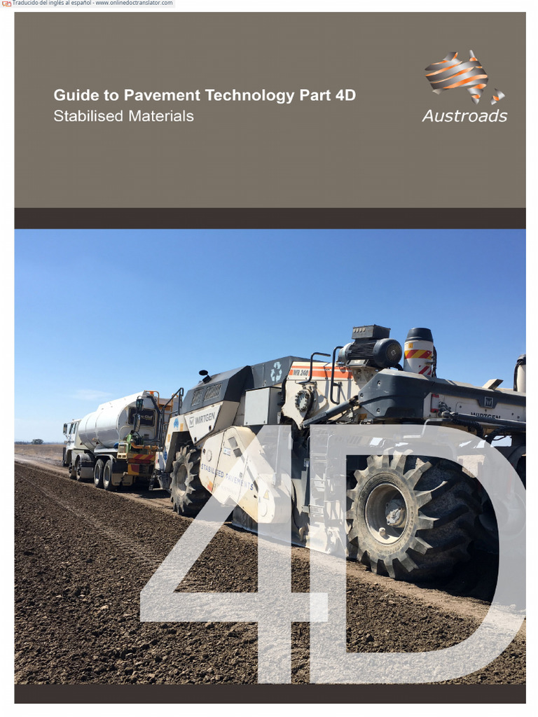 AGPT04D-19 Guide To Pavement Technology Part 4D Stabilised Materials ...