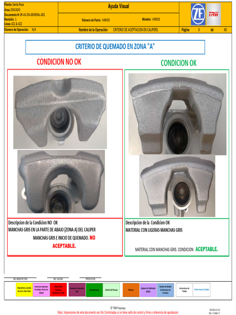 Criterios de Aceptación en Calipers | PDF | Calibración