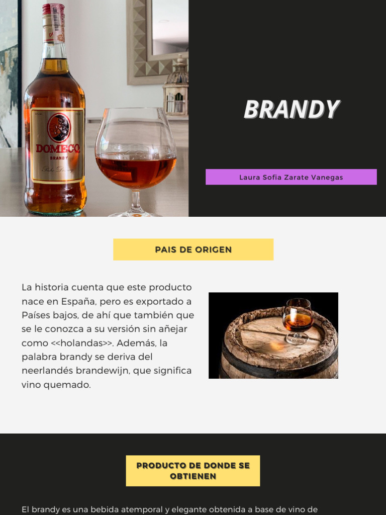 Laura Zarate Brandy y Aurum | Descargar gratis PDF | brandy | Vino