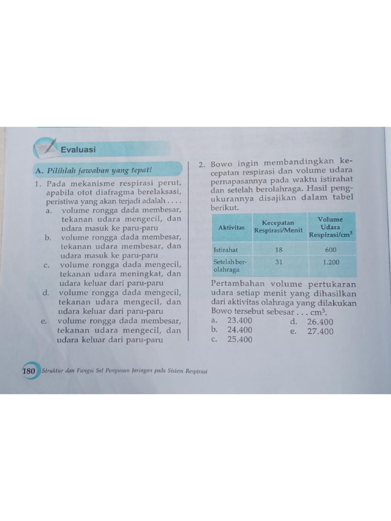 contoh contoh soal biologi kelas XI | PDF