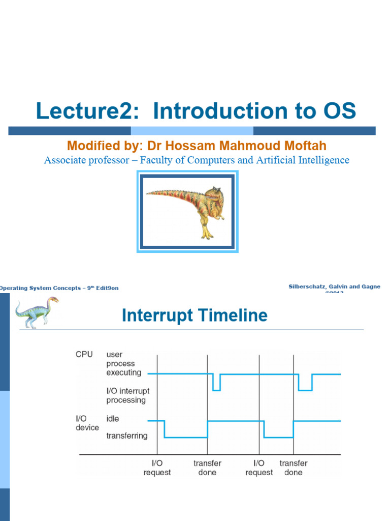 Lecture 2 - Os | Download Free PDF | Computer Data Storage | Operating System