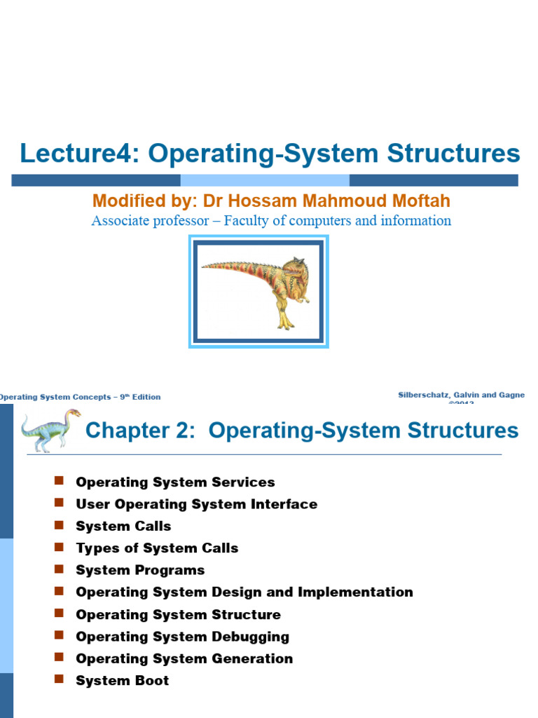 Lecture 4 OS | PDF | Operating System | Kernel (Operating System) Lecture 4 OS | PDF | Operating System | Kernel (Operating System)