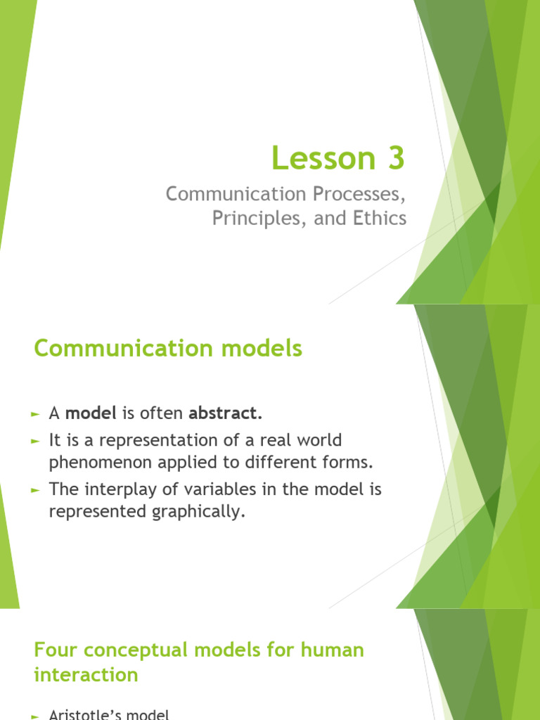 1.1. Unit 1 - Lesson 3 | Download Free PDF | Communication | Cognitive Science