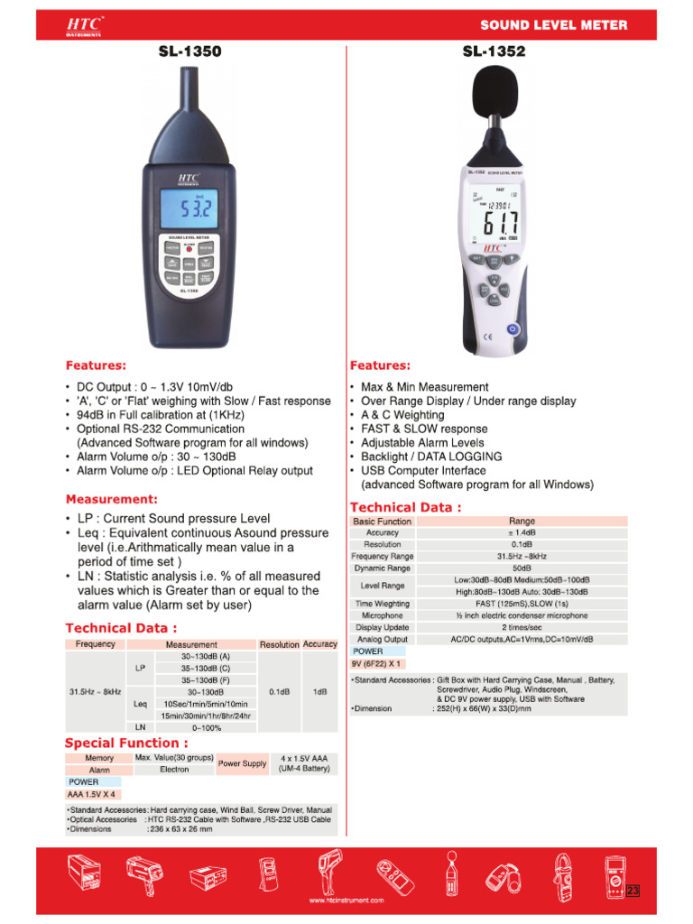 SL 1350 SL 1352 | PDF