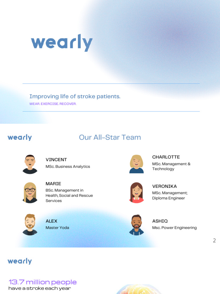 Tech Challenge Wearly | PDF | Stroke | Clinical Medicine
