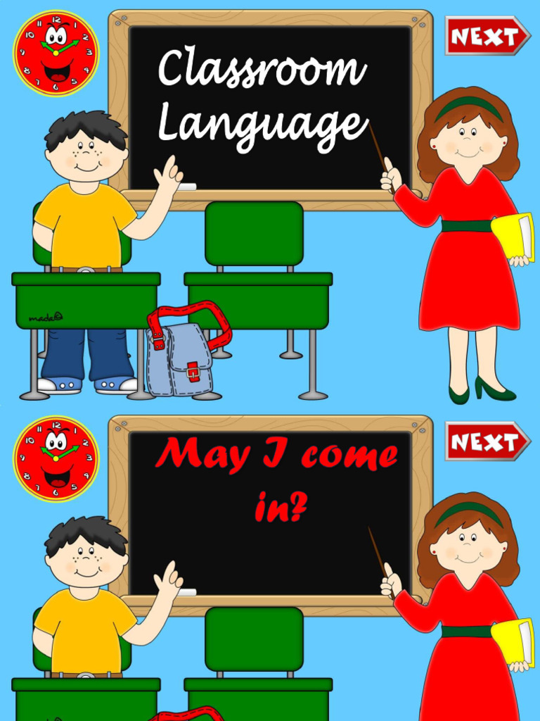 Classroom Language | PDF