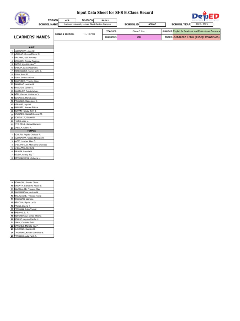 11 Stem 1 (Eapp Cog 1) | PDF