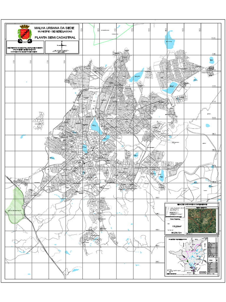 Mapa Sete Lagoas 2019 | PDF